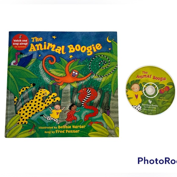 Barefoot Books | Toys | The Animal Boogie Paperback Book With Cd | Poshmark
